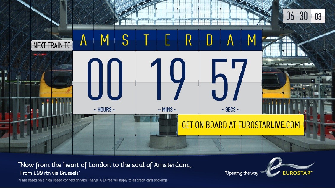 Eurostar To Include Social Media Mentions In New 'live' Advertising ...
