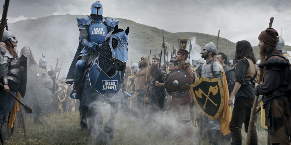 The ‘Bud Knight’ saves the day in Bud Light’s ‘Dilly Dilly’ Super Bowl ...