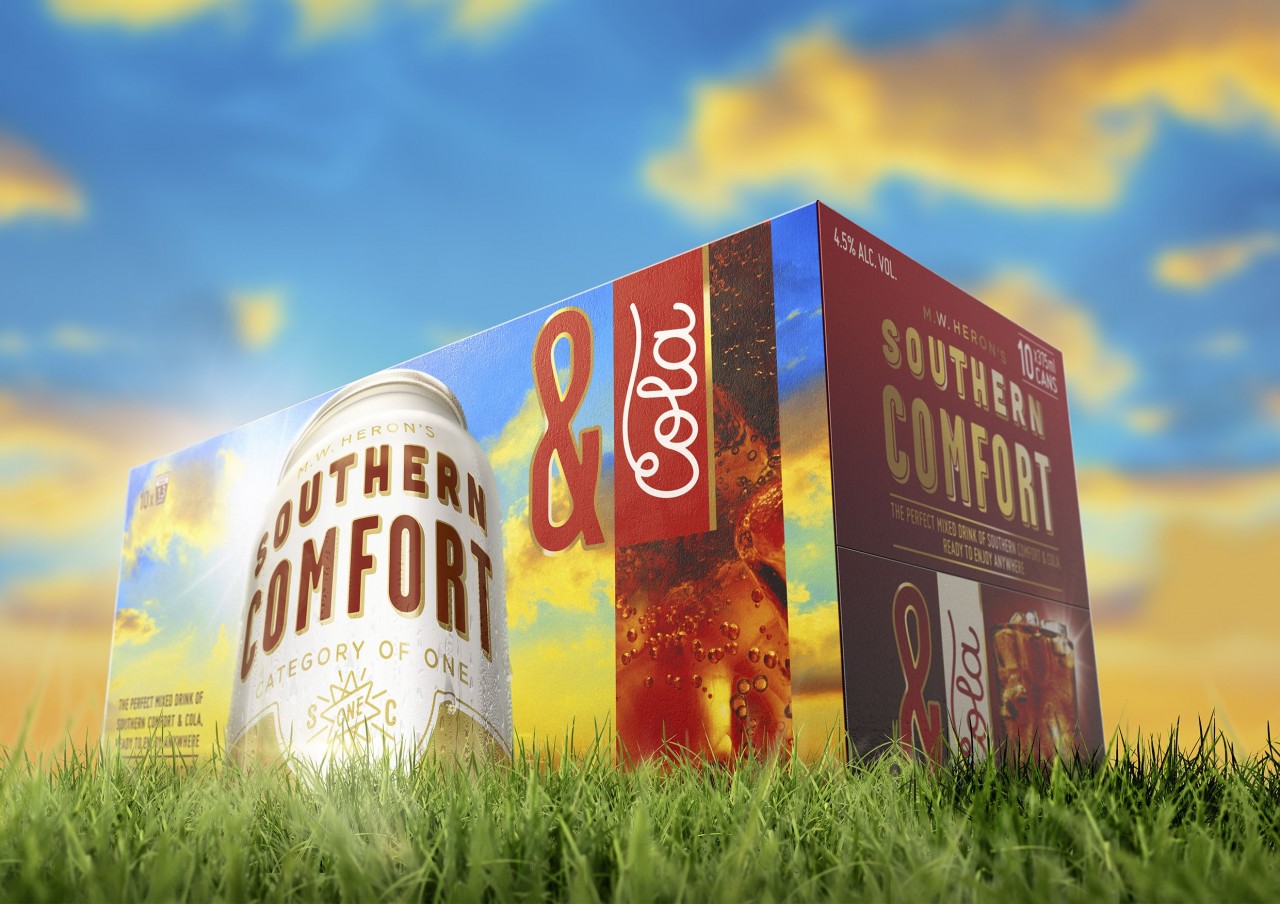 Southern Comfort Redesigns Packaging To Act As 'portable Advertising ...